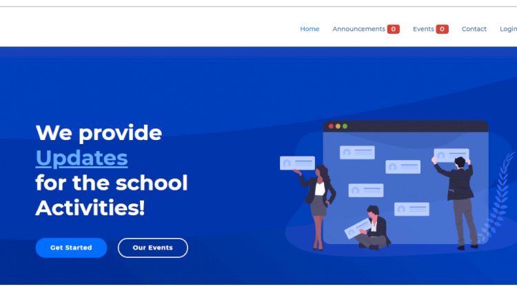Free Download of University Activity Updates with SMS Notification (PHP ...
